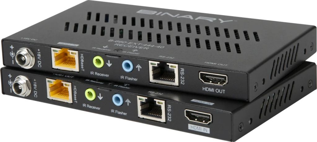 Binary 4K HDBaseT Extender řady 660 | Yatun.cz