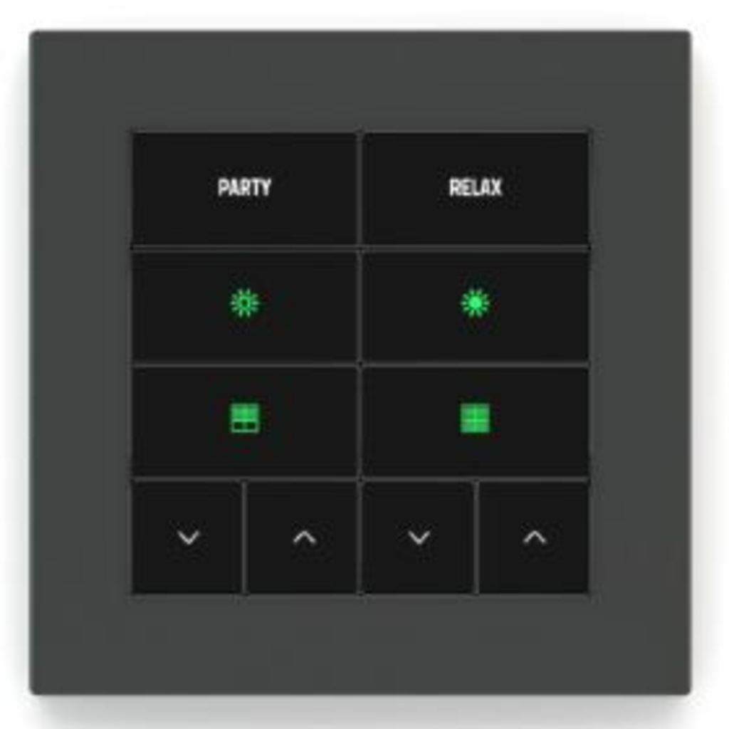 NEPOUZIVAT 10-rockers configuration keypad with LED feedback | Yatun.cz