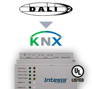 DALI-2 to KNX TP Gateway - 64 devices | Yatun.cz